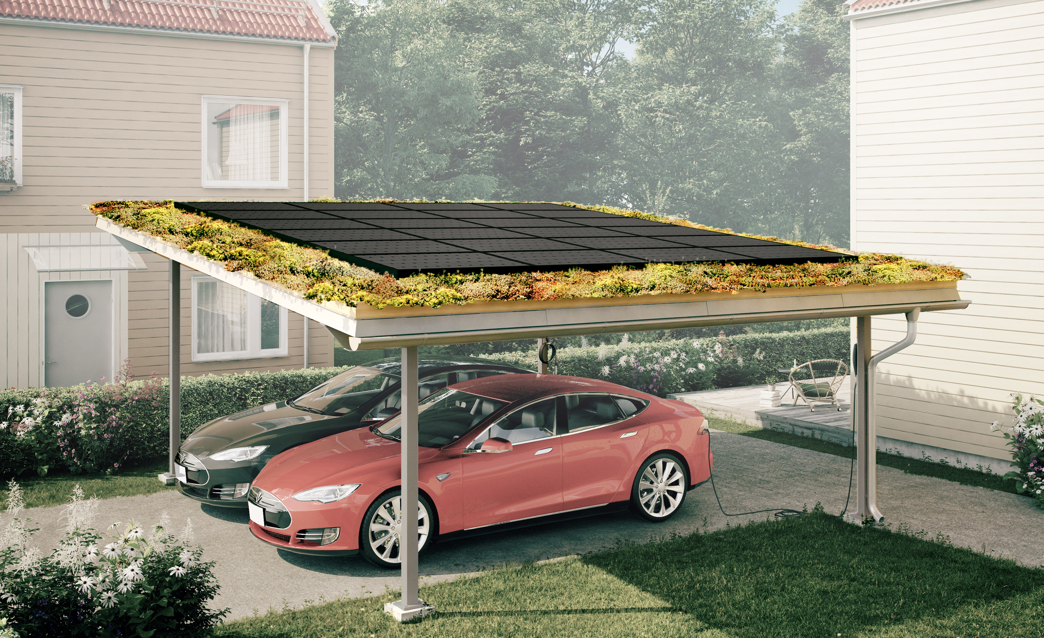 carport_black_solarfarm | Solarfarm